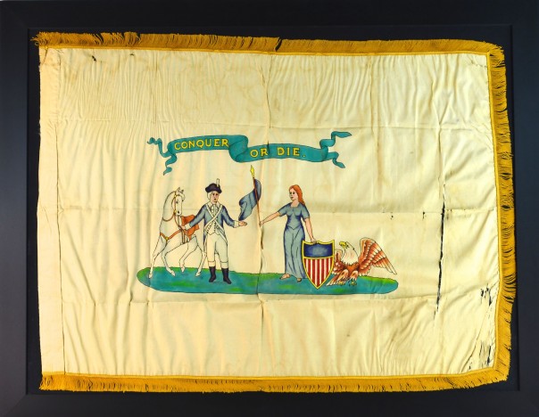 1876 COMMANDER IN CHIEF GUARDS FLAG SKU 9018 / SOLD - Historical Americana