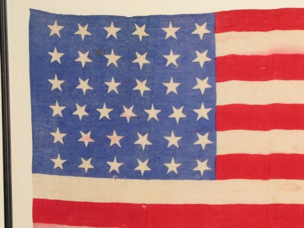 Authentic Antique 37 Star American Flag ~ SKU 9204 / SOLD - Historical ...