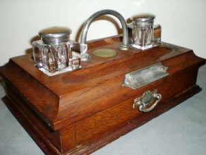 Antique English Ink Set - Historical Americana