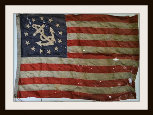 Antique Boat Flag Nautical