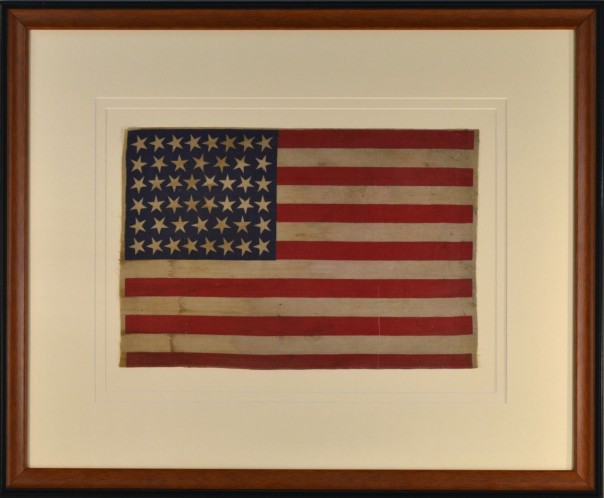 Antique 42 Star Flag From 1890