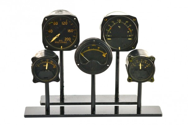 WWII FIGHTER PLANE COCKPIT GAUGES