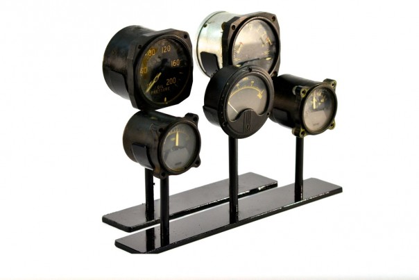 WWII FIGHTER PLANE COCKPIT GAUGES