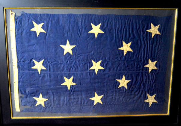 Authentic antique 13 star flag #16222 / SOLD - Historical Americana
