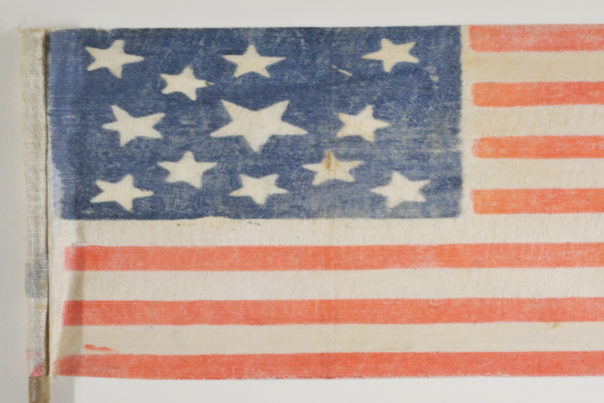 Rare 12 Star American Flag Civil War Flag / SKU 7967 - Historical Americana