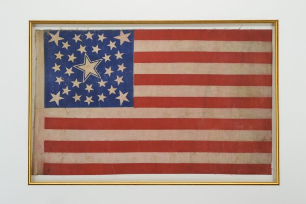 Rare Antique 30 Star American Flag with "Halo" Star Arrangement #35415 ...